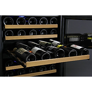 Allavino Wine Refrigerator, 56 Bottle, Black