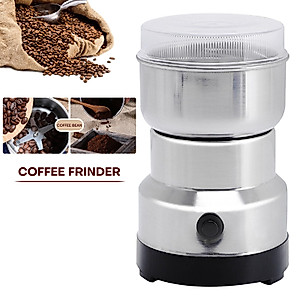 Electric Coffee Bean Grinder Nut Seed Herb Grind Spice Crusher Mill Blender