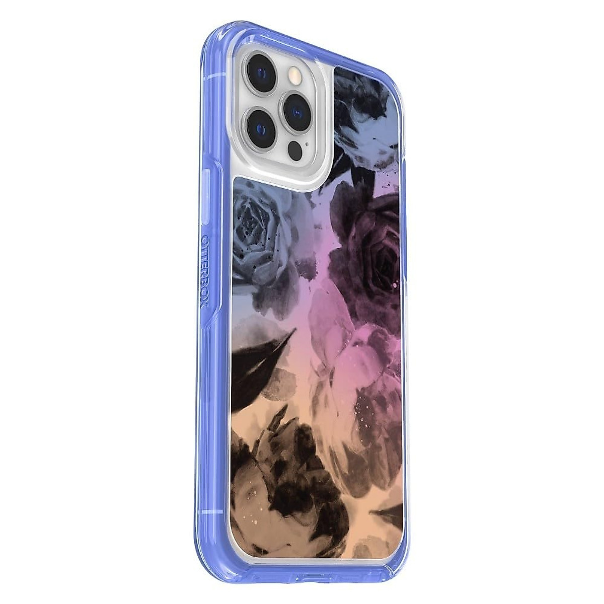 OtterBox iPhone 13 Pro Max & iPhone 12 Pro Max (Only) - Symmetry Series Case - Reset Purple - Ultra-Sleek - Wireless Charging Compatible - Raised Edges Protect Camera & Screen - Non-Retail Packaging