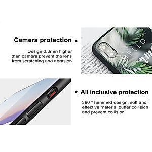 IVY Customized Exclusive Tempered Glass Case for Samsung Glaxy A15 A25 A35 A55 A05S A05 A14 5G A53 A42 A13 A52 A32 A73 A33 A23 Custom for Valentines Birthday Xmas Gifts Photo & Enterprise Logo