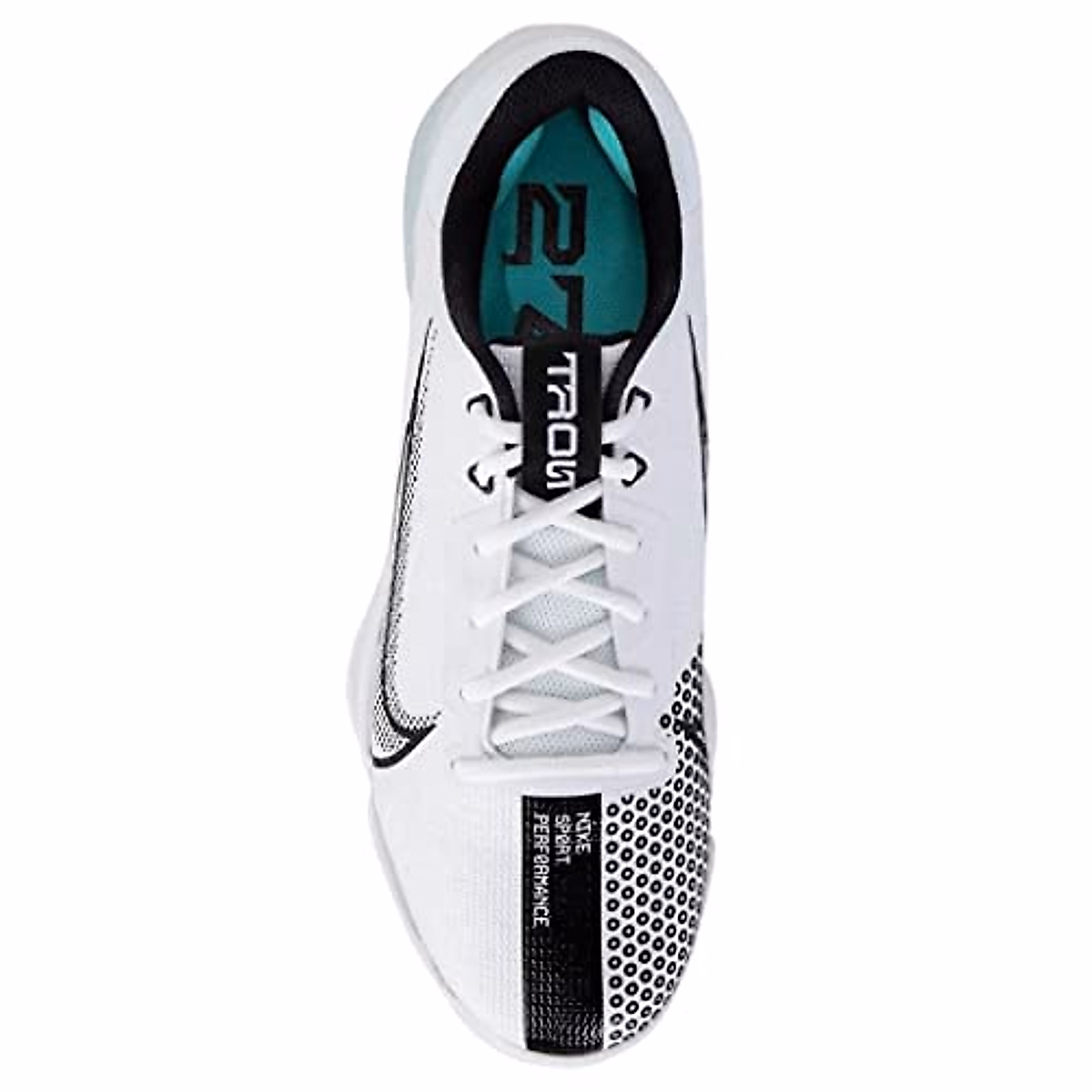 Nike Force Zoom Trout 7 Pro Metal Baseball Cleats White | Black Size 8