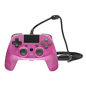 snakebyte GamePad S Wired (Bubblegum Camo) - compatible with PS4