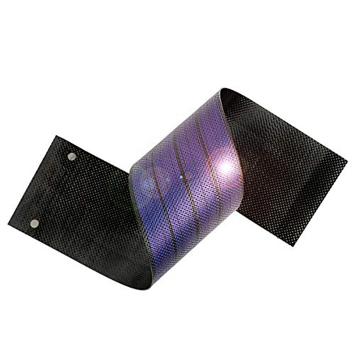 Solar Panel Flexible Thin-Film-Flex-Portable-Folding-Flexible-Roll-Up-Bendable-Amorphous-Solar-Panel-Battery-Car-Motorcycle-Trickle-Charger-Power-Solar-Pannel 6 Volt Rooftop Tents Camping rv (A-Black)