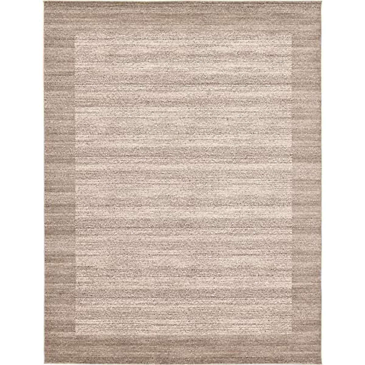 Unique Loom Del Mar Collection Area Rug-Transitional Inspired with Modern Contemporary Design, 10' 0 x 13' 0 Rectangular, Beige/Tan
