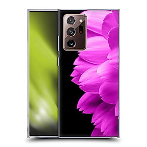 Head Case Designs Officially Licensed PLdesign Pink Flower Petals Soft Gel Case Compatible with Galaxy Note20 Ultra / 5G