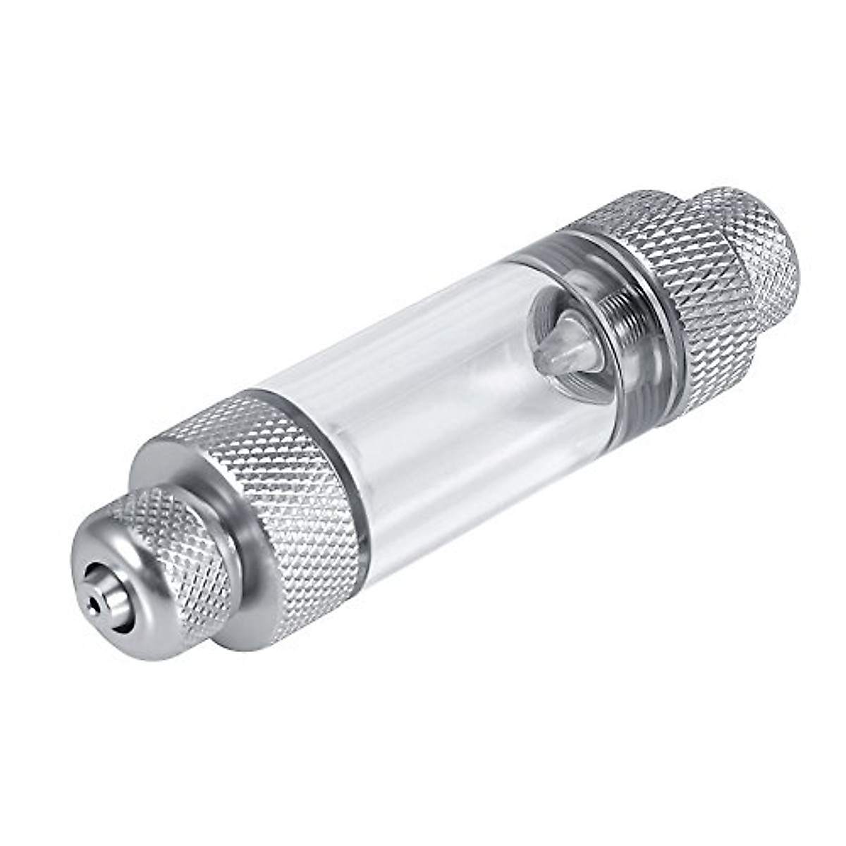 Aquarium Water Plant CO2 Bubble Counter Single/Double Head Non-Return Bubble Counter Fish Tank Tool (Double Head)