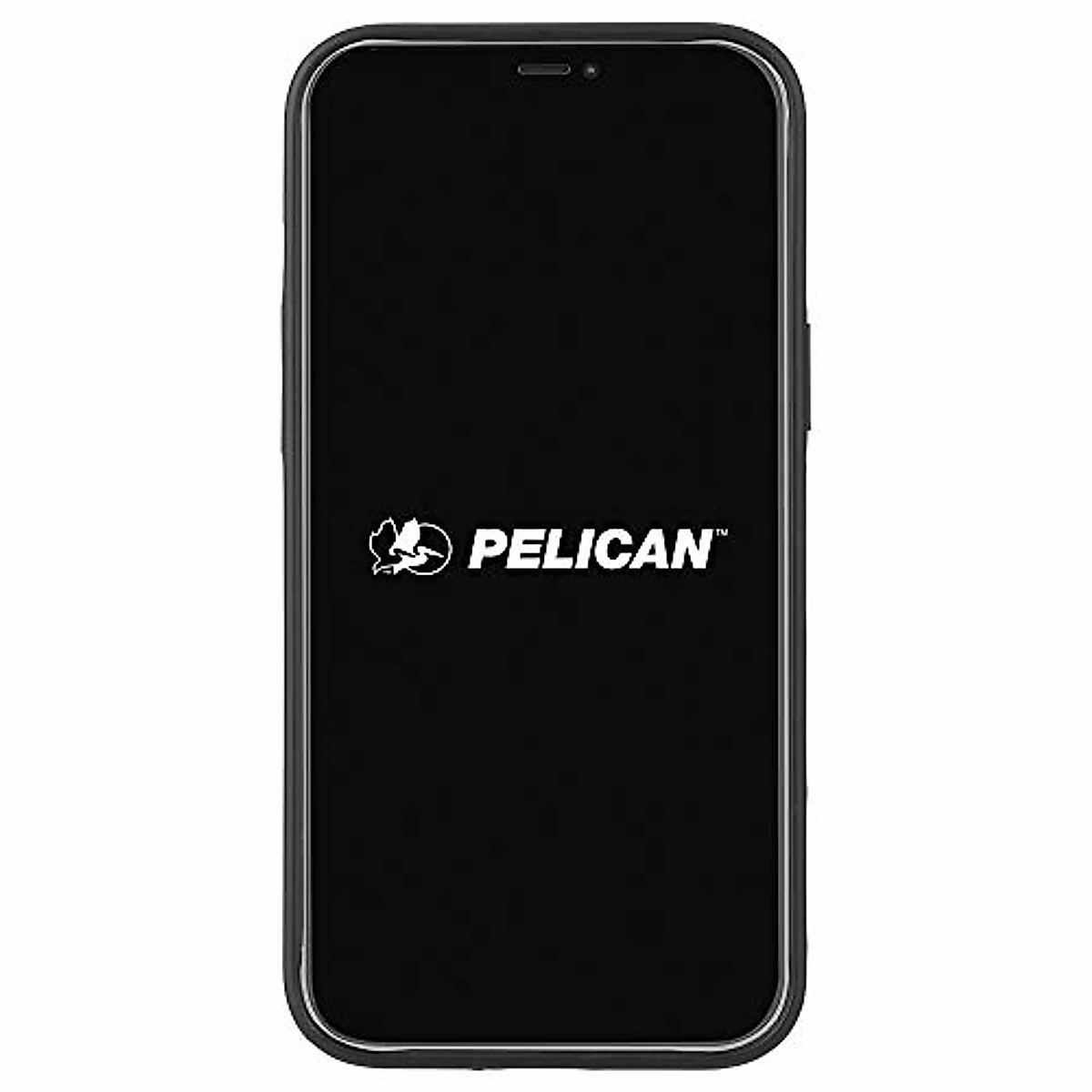 Pelican Protector Sling Series - iPhone 12 / iPhone 12 Pro Case [15ft MIL-Grade Drop Protection] [Wireless Charging Compatible] Heavy Duty Case Cover For iPhone 12 Pro / 12 With HAnd Strap - Black