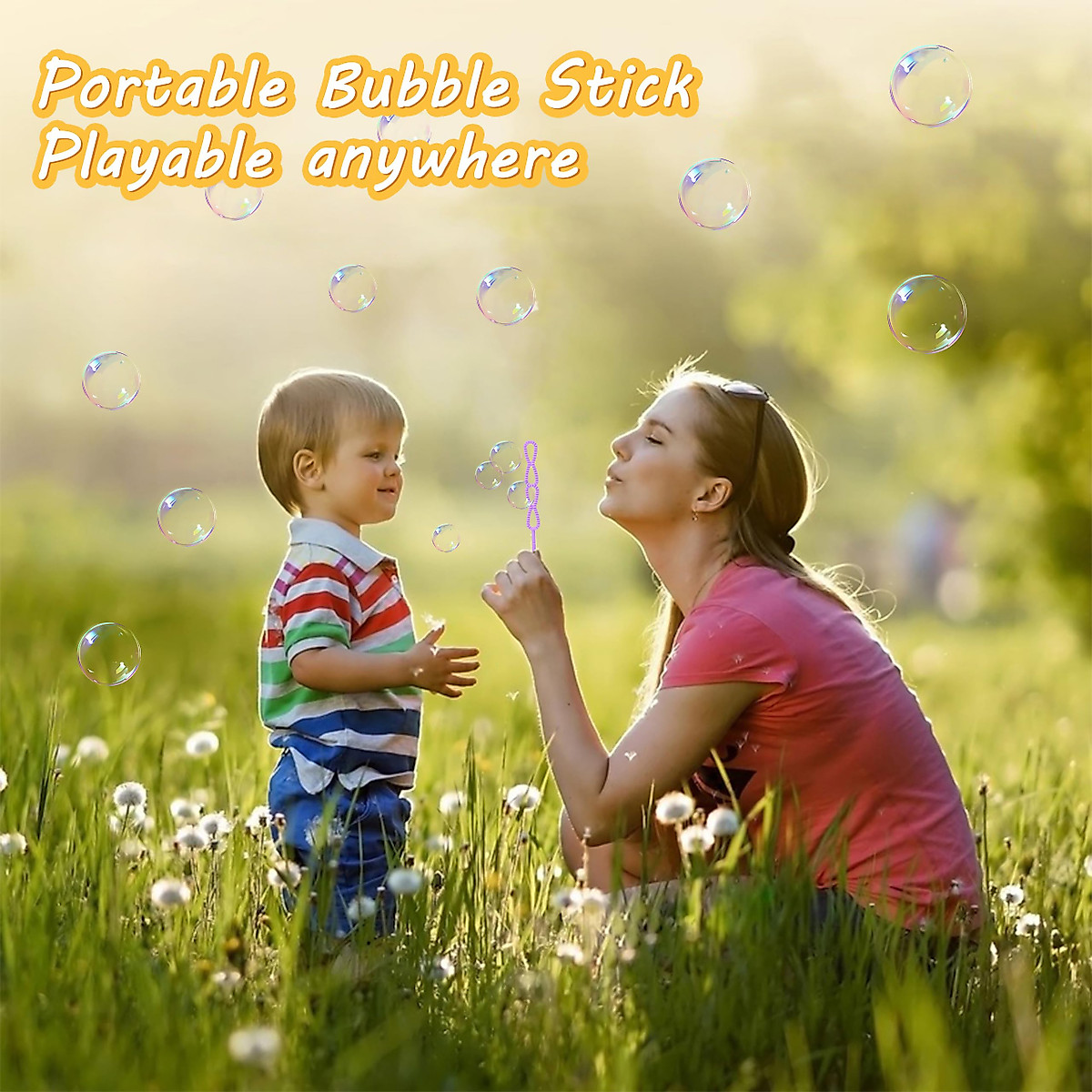 Birthday Carnival Bubble Makers Toy - 48 Pcs Dinosaur Bubble for Kids Celebration Stuffers Supplies, Bubbles Bulk for Spring Summer Outdoor Activity, Mini Bubble Wands Assortment Party Favors Present