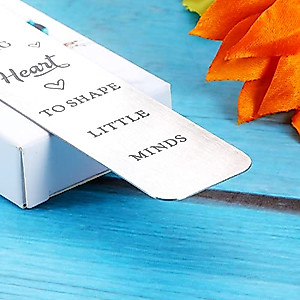 Valentines Day Gifts for Teachers Bookmarks Gifts for Women Teacher Book Lovers Appreciation Gifts Teachers Day Thank You Graduation Birthday Christmas Gift for Preschool Daycare Spanish Teacher