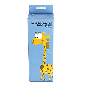 Dual Side Electric Toothbrush for Kids (Pink)