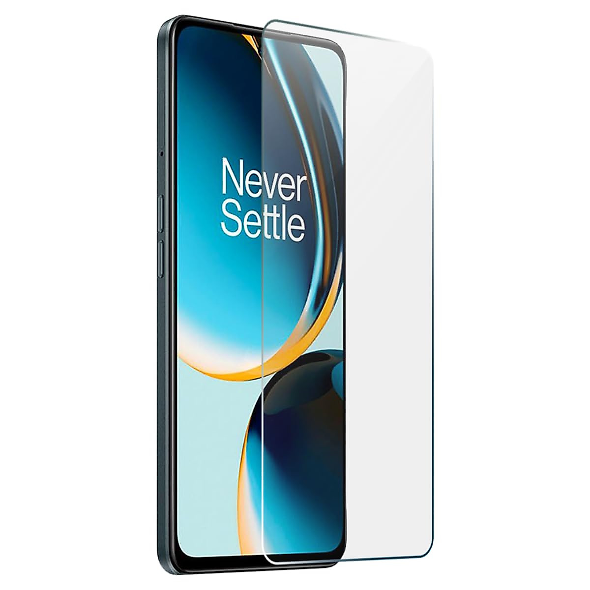 XINXUSONG 2Pcs One Plus Nord N30 Screen Protector, Anti-Scratch 9H HD Clear No-Bubble Tempered Glass Screen Protector Protective Film For One Plus Nord N30