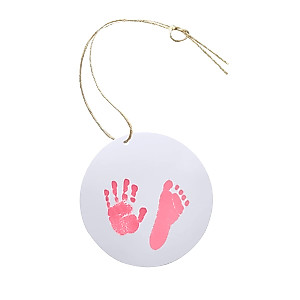 1pc Inkless Newborn Baby Footprint or Handprint,Pet Paw Prints Kit,Safe Clean Ink Pad,Long Lasting Keepsakes Baby Gifts