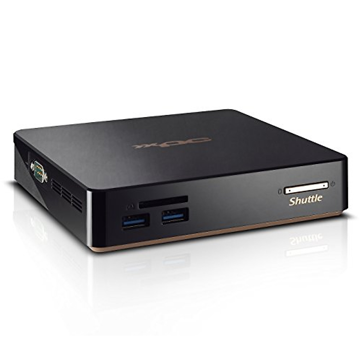 Shuttle XPC Nano NC01U3 Intel Broadwell Core i3-5005U, Support 4K Ultra HD Video, DDR3L SODIMM Max 16GB,Black