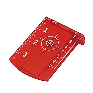 Firecore Laser Target Card Plate for Red Laser Level-FLT20R