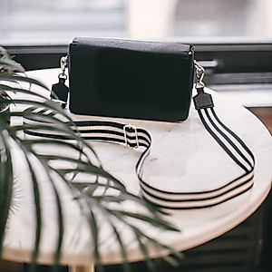 Crossbody Diaper Change Kit - Micro Diaper Bag (Black)