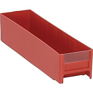 Quantum IDR201RD 11-Inch Long by 2-3/4-Inch Wide by 2-1/2-Inch High Patient Drawers, Red, 24-Pack