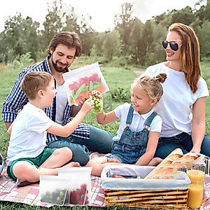 Lcjtop 10 Pack Reusable Food Storage Bags, 4 Stand Up & 6 Flat Ziplock Bags, Leakproof Reusable Freezer Bags & Plastic Free Zipper Bags for Meat Fruits and Vegetables