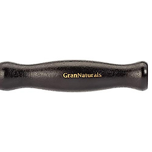 Boar Bristle Round Hair Brush - 2.2 Inch Diameter - Blow Dryer & Curling Roll Styling Hairbrush with Natural Wooden Handle for Women & Men - Used While Blow Drying to Style, Curl, and Dry Hair