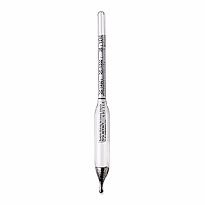 SP Bel-Art, H-B DURAC 1.000/1.600 Specific Gravity Hydrometer for Liquids Heavier Than Water (B61801-7000)