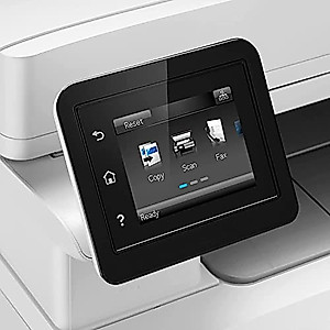 HP Color Laserjet Pro MFP M283cdw Wireless All-in-One Laser Printer, White - Print Scan Copy Fax - 2.7" LCD Display, 22 ppm, 600 dpi, Auto 2-Sided Printing, 50-Sheet ADF, Ethernet, USB, Cbmoun