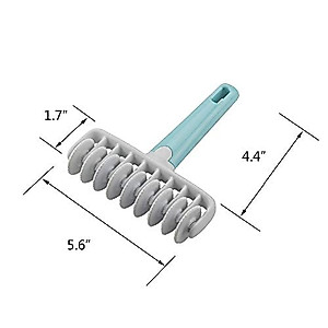 HSOMiD Wheel Roller Pastry Mould Household Baking Pastry Tools Wheels Time-Saver Dough Craft Pie Pastry Dough Lattice Cutter