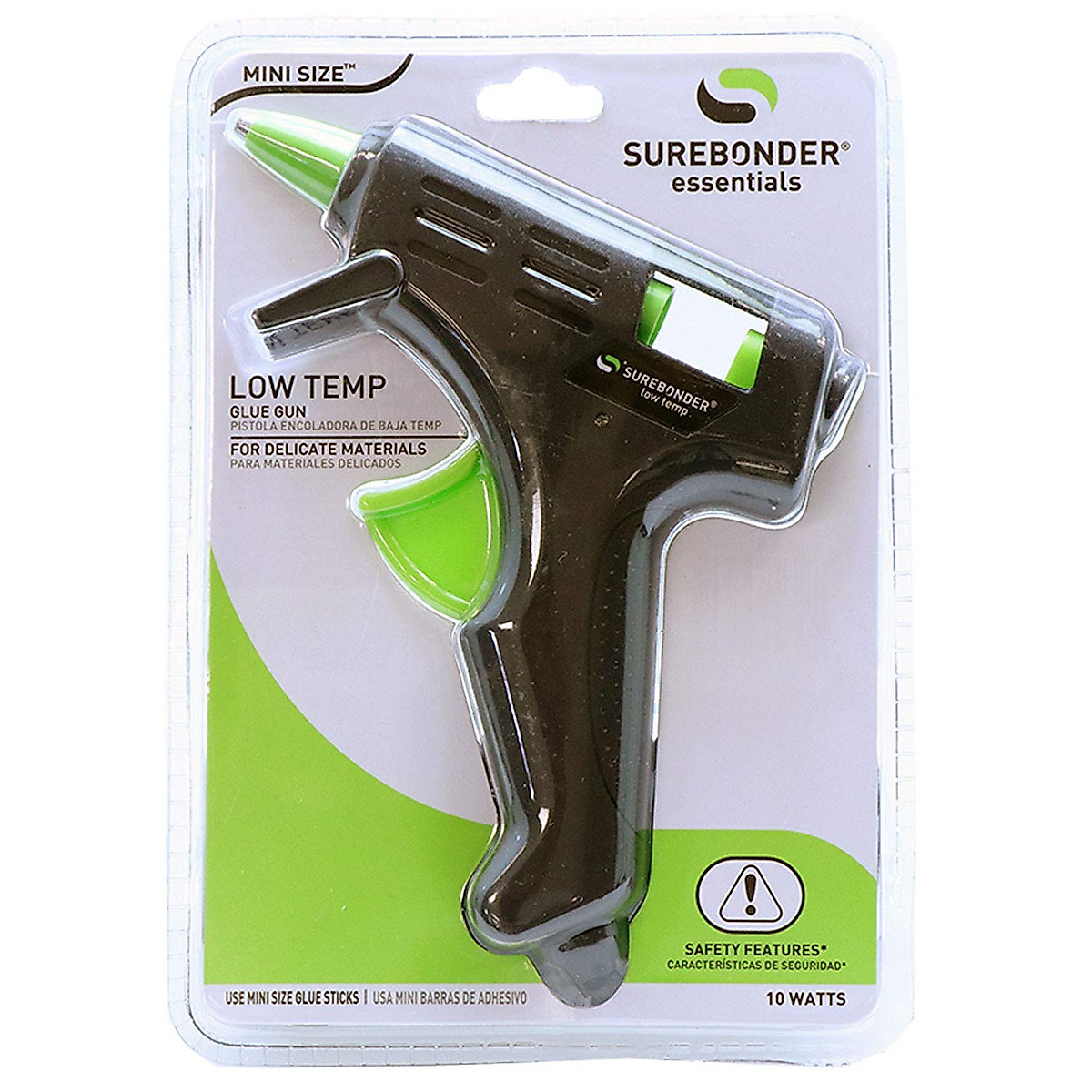 Surebonder LT-160 Mini Low Temperature Glue Gun, 10-watt Multicolor