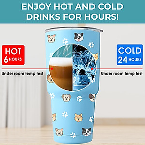 Dog Mom Tumbler 30oz, Dog Mom Gifts For Women, Dog Lovers Gifts For Women, Gifts For Dog Lovers Women Unique, Best Dog Mom Mugs For Women, Happy Mothers Day Dog Mom Mothers Day Gifts