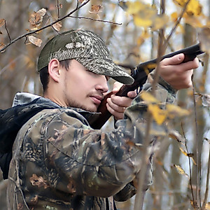 Tirrinia Adjustable 3D Embroidery Hunting Cap, Baseball Hat with Air Mesh Back for Ultimate Comfort