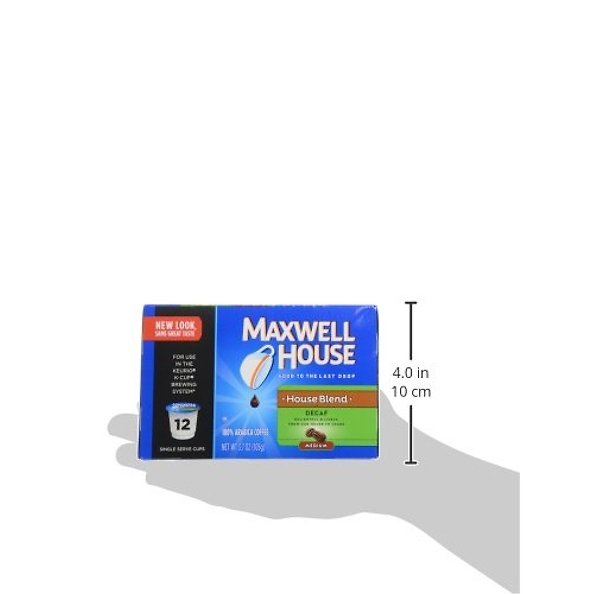 Maxwell House Decaf House Blend K-Cup Coffee Pods (12 ct Box)