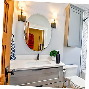 STOBAZA Travel Lotion Bottles 300ml Gel Pump Bottles for Shampoo Body Wash Black Cap