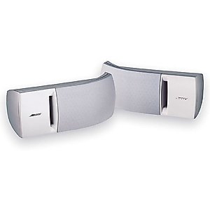Bose 161 Speaker System (White) - Ideal for Stereo or Home Theater use
