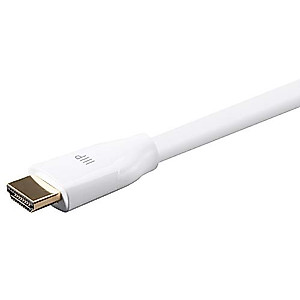 Monoprice Certified Premium HDMI Cable - White - 10 Feet | 4K@60Hz, HDR, 18Gbps, 28AWG, YUV 4