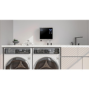 SantiCleana Ozone Laundry Washer System - 2 Outlets! - Stainless Sprayer - Black Hose