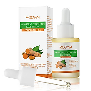 Turmeric Dark Spot Corrector Serum Turmeric and Vitamin C Serum for Face Dark Spot Correcting Glow Serum Dark Spot Remover for Face Tumeric Serum Acne Dark Spots Hyperpigmentation Smooth Skin 1oz