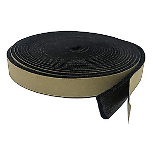 Birllaid High Temp Replacement BBQ Smoker Gasket Seal Self Stick 1/2" x 1/8" x 15ft