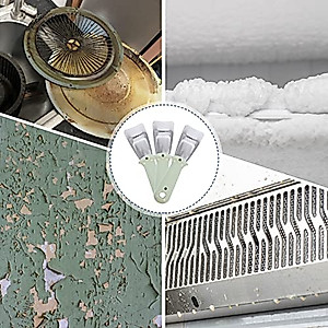 YARNOW 12 pcs Refrigerator Frost Removal Shovel Squeegee for car Automotive Tools Refrigerator for car Stainless Steel defrost Shovel Scraper for Cleaning ice Breaker Shovel Ice Scraper