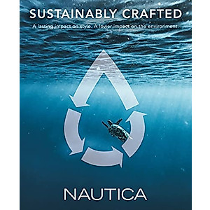 Nautica mens Nautica Authentic Loose Denim Jeans, Basalt Lake Wash, 30 US