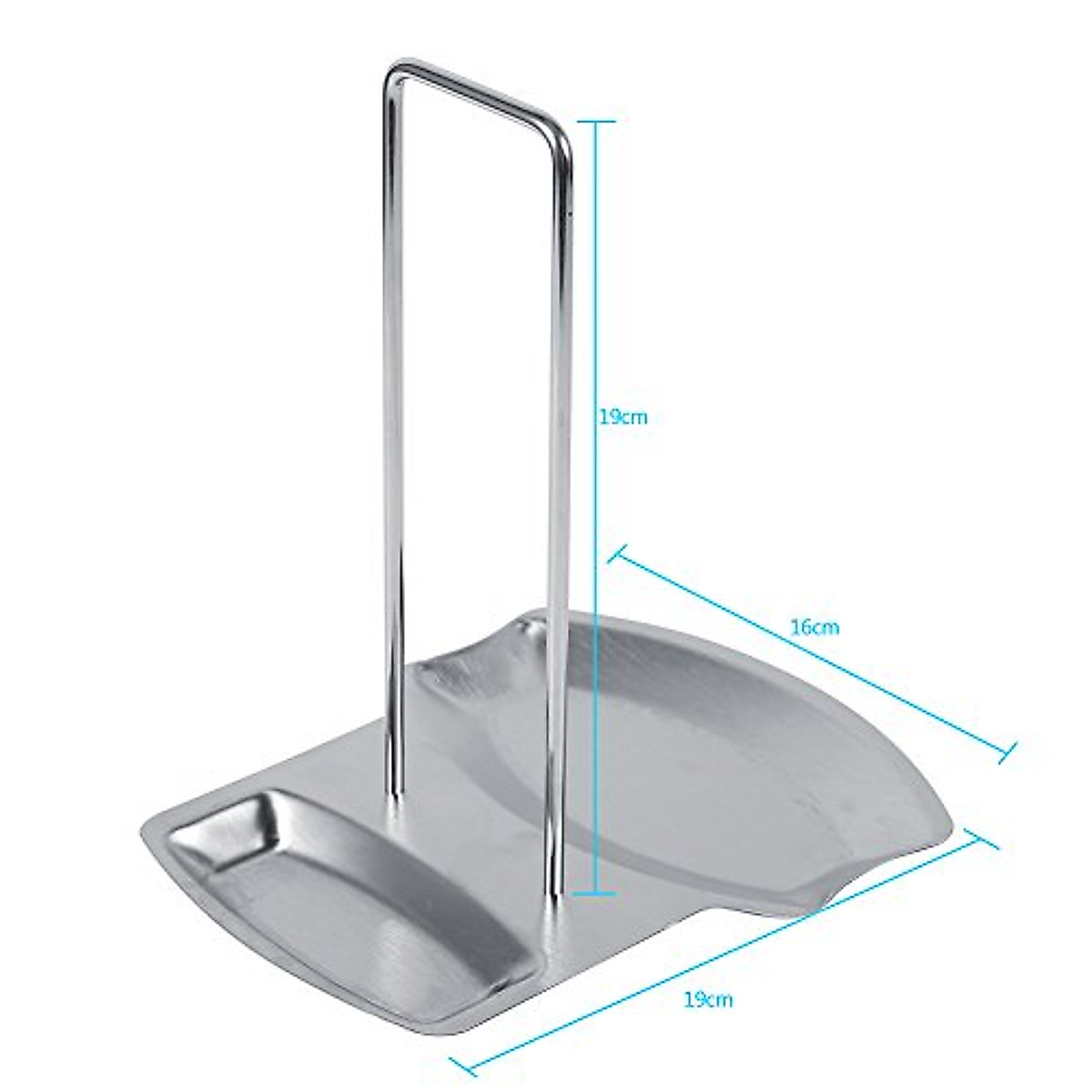 Spoon Rest Spray Rack For Cabinet Doors 20×17×2 1pc Home Kitchen Stainless Steel Spoon Pot Lid Shelf Cooking Rack Pan Cover Stand Hot