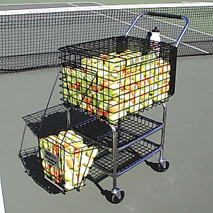 Oncourt Offcourt Deluxe Club Cart – Tennis Ball Storage/Easy Transportation