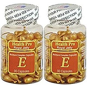NU-Health Vitamin E Skin Oil Royal Jelly, 90 Softgels (Pack of 2)