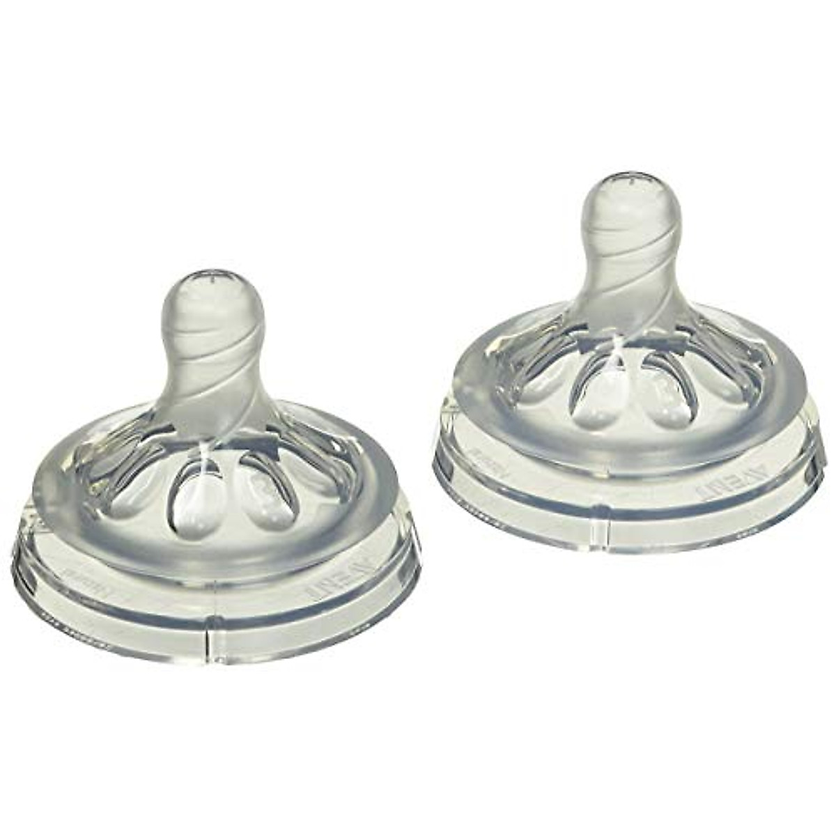 Philips AVENT Natural Baby Bottle Medium Flow Nipple 3M+, One Size, 2 Count
