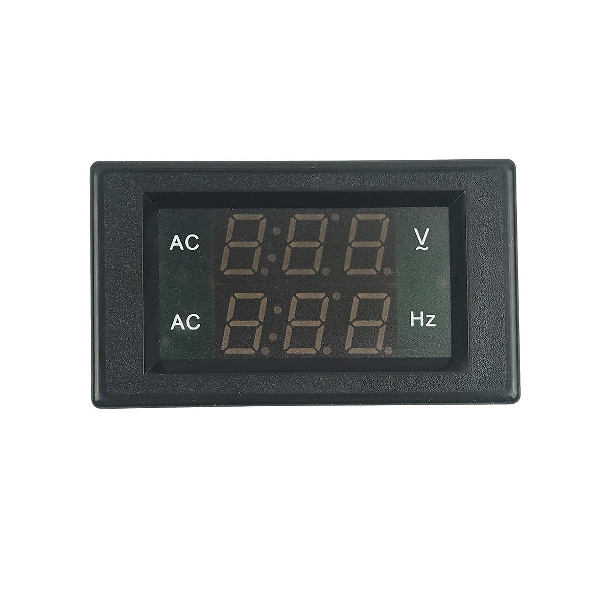 Proshopping Digital AC Voltage Frequency Meter, AC 80-500V Voltmeter 45-65Hz Frequency Counter, LED Display Voltage Gauge, Mini Volt Hz Monitor Tester, High Voltage Panel Indicator -for Generator, RV