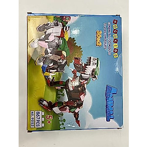 HOGOKIDS 30 Packs Party Favors for Kids - 867PCS Animals Building Blocks Sets for Classroom Prizes Goodie Bag Fillers Stocking Stuffers Birthday Valentines Easter Gifts for Kids Boys Girls 6+