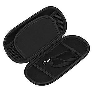 Bewinner Storage Case for PS Vita, Hard Case Protective Case for PS Vita Storage Bag, Shockproof, Waterproof, Travel Bag, Carry Bag Pouch for Sony PS Vita (Black)