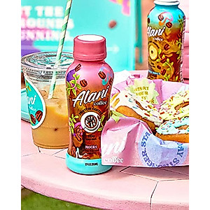 Alani Nu Protein Coffee MOCHA | Ready To Drink Cold Brew with 10g of Protein | 100mg Caffeine | 90 Calories, Naturally Flavored | 12 Fl Oz Bottles | 12 Pack