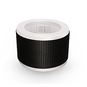 KOIOS H13 True HEPA Filter Air Purifiers for Desktop Office Car Pets with USB Cable, Small Air Cleaner, Night Light, Timer, Remove Smoke, Dust, Odors, Pollen