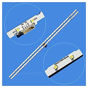 KEIOMI 2 Pcs LED Backlight Strip 28 Lamp Fit for Samsung 43" TV UE43NU7100U AOT_43_NU7100F_2X28_3030C BN44-00947A led Backlight Strips