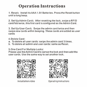Rixiang RFID Electronic Cabinet Lock Hidden DIY for Wooden Cabinet Locker Drawer Cupboard Latch Lock