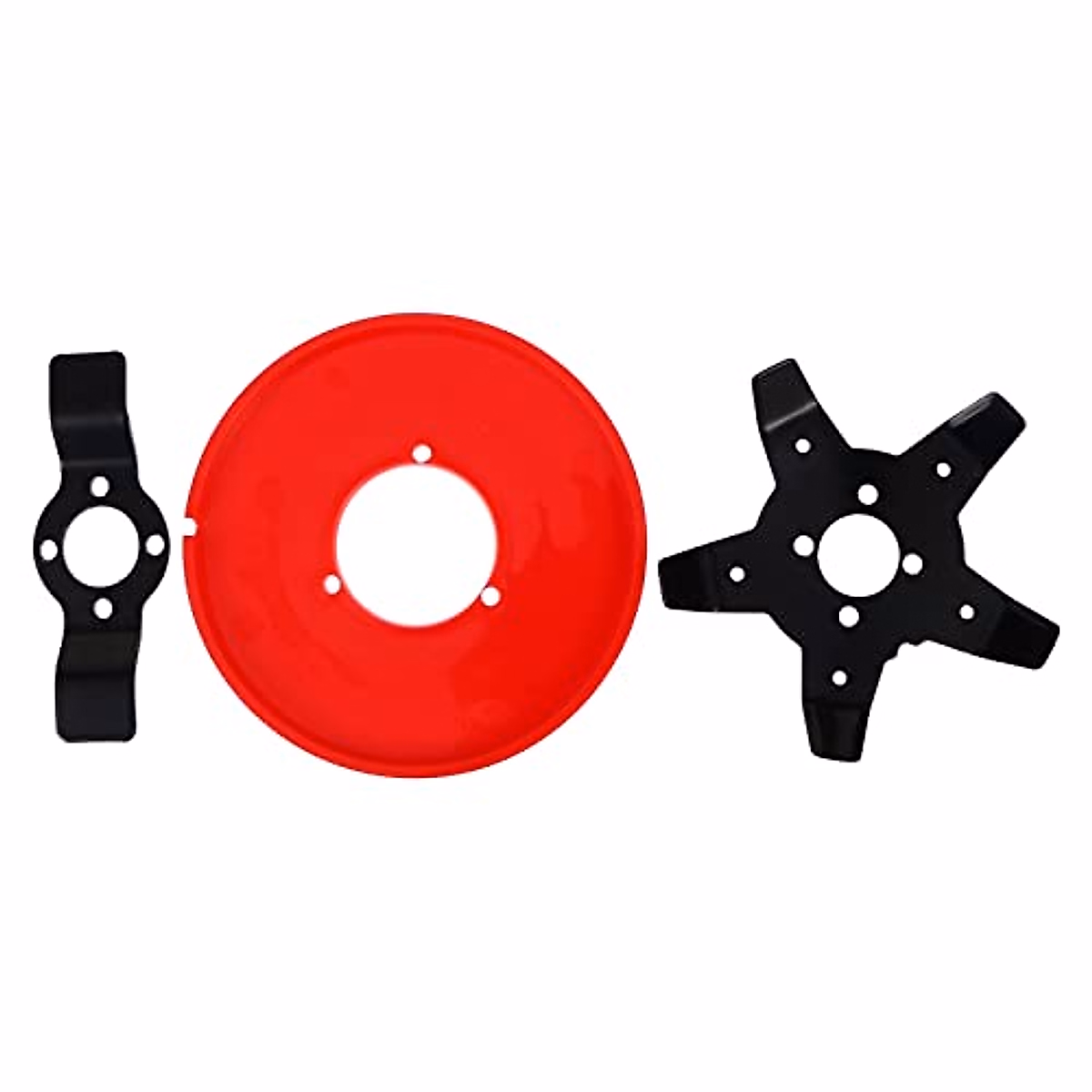 VILLCASE 1 set Tool Trimmers Home Steel Parts Weeding Mower Cutting Accessories Lawn Mowing Replacement Razors Head Brushcutter Garden Machine Plate Weeder Grass Blades Farm Cutter Brush