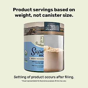 Badlands Ranch - Super Gut Biotics Canine Digestive Supplement,Probiotics, Prebiotics, Supports Healthy Digestion, Immune System Function and Gut Flora by Katherine Heigl (30 Scoops)